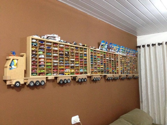 Toy Car Storage Rackfor 300 Trucks Laser Cut Toy Car Display | Etsy