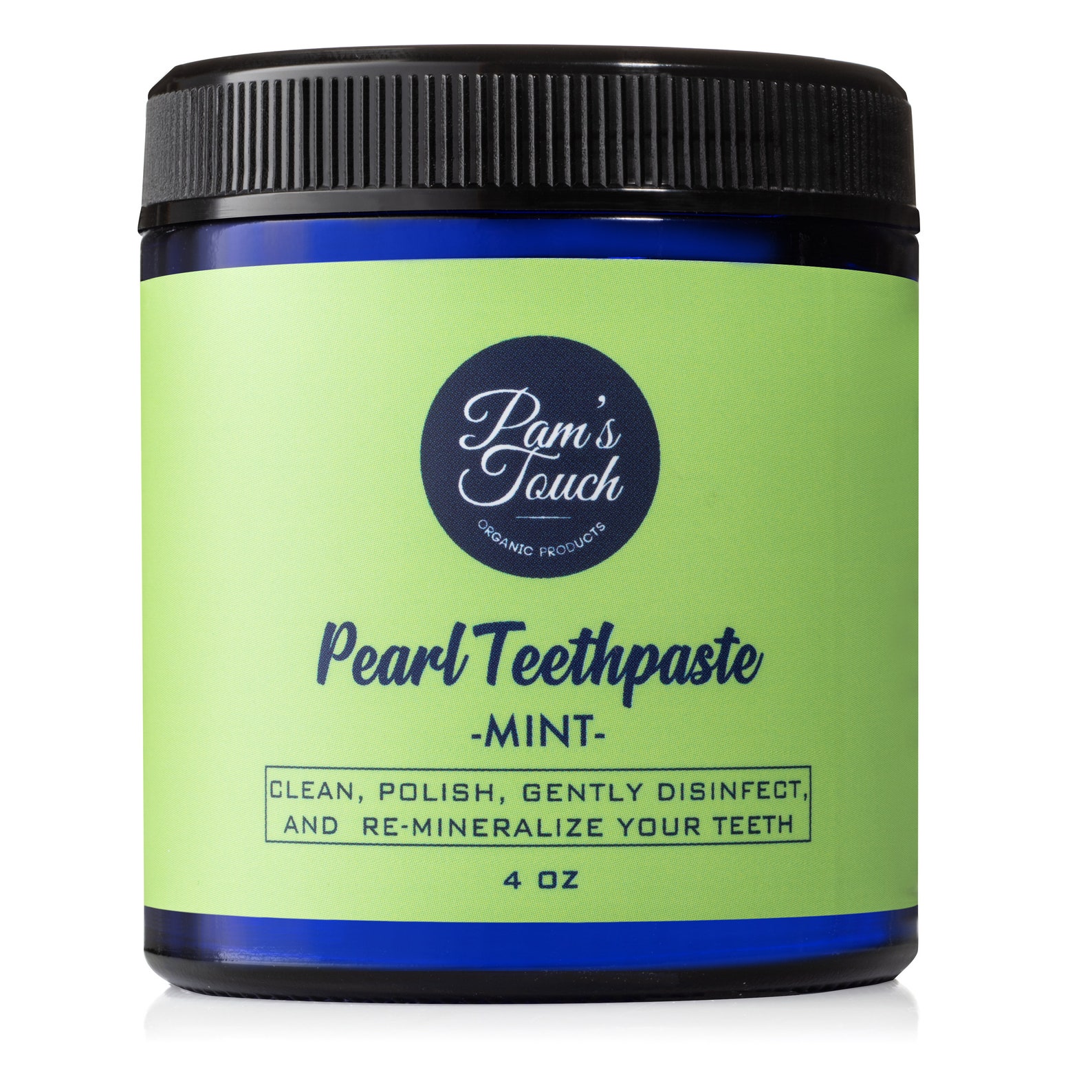Pam's Touch Pearl Teethpaste (mint) - Etsy
