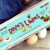 Egg Carton Labels, Chalkboard, 3 Part Label Sets, Peel and Stick - Etsy
