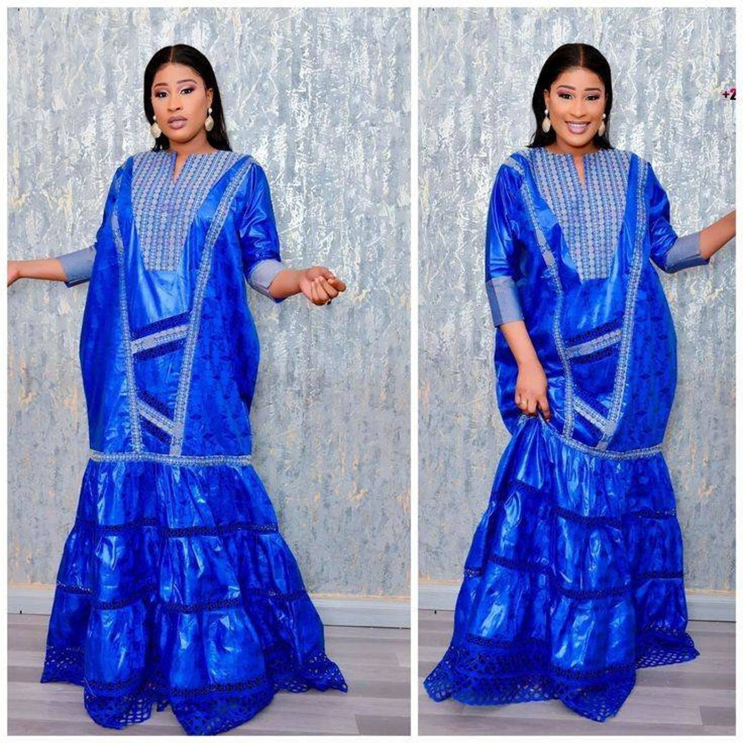 Bazin Riche Bazin Dress Bazin Getzner Bazin Senegalaise - Etsy