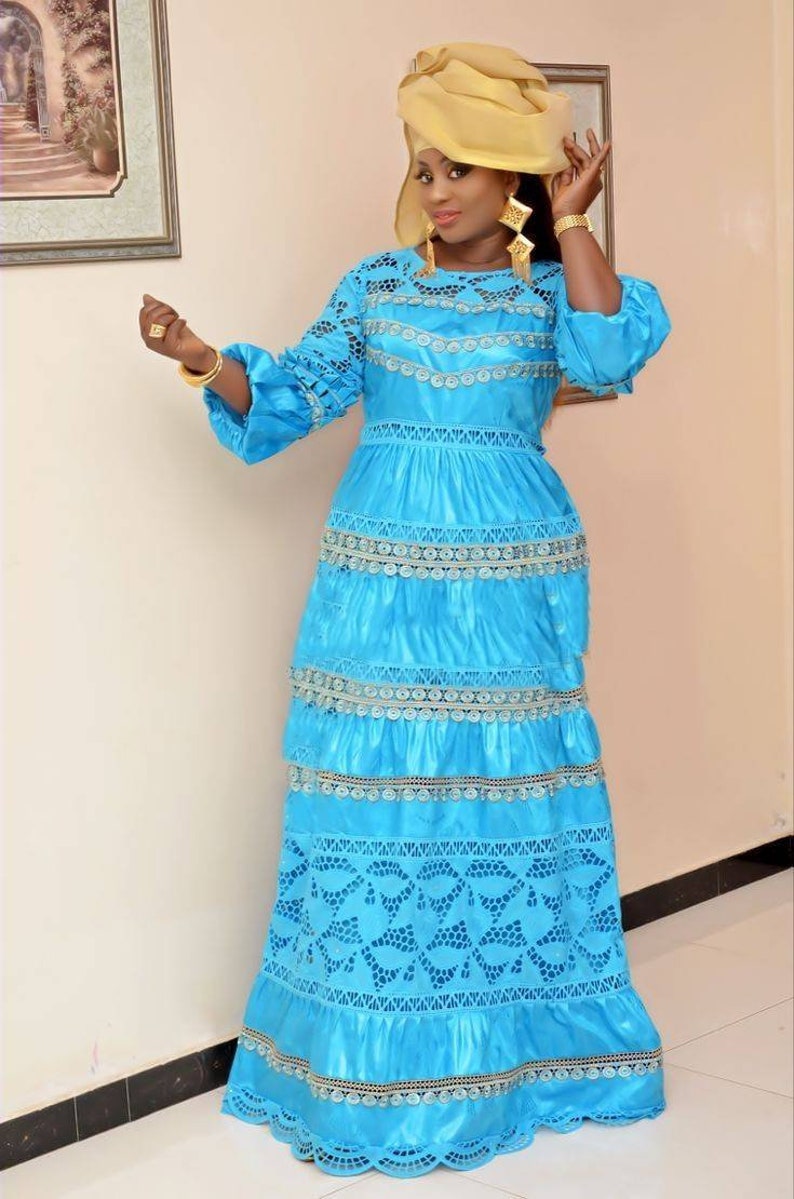 Bazin Riche Bazin Dress Bazin Getzner Bazin Senegalaise | Etsy