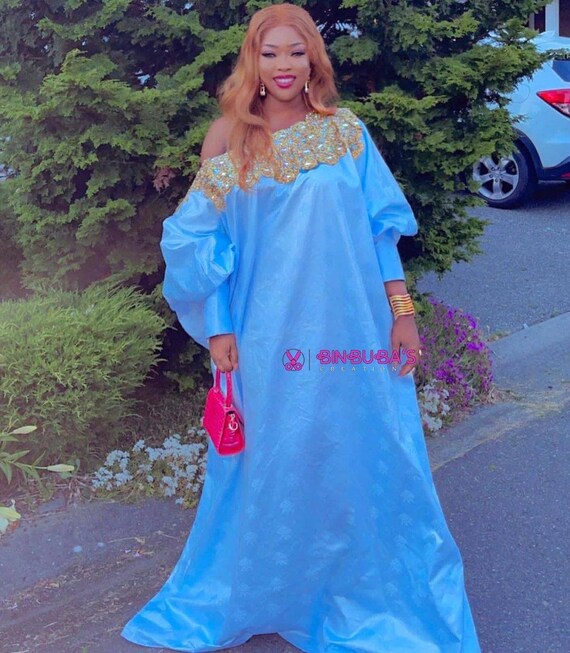 Bazin Riche Bazin Dress Bazin Getzner Bazin Senegalaise | Etsy