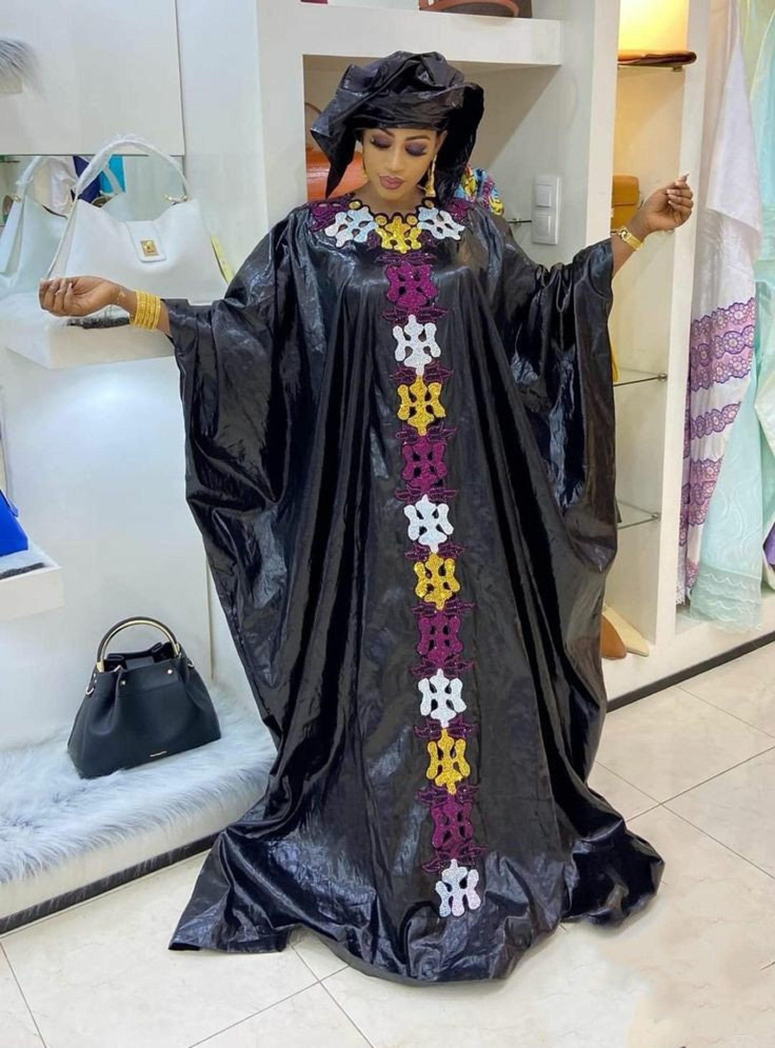 Bazin Riche Bazin Dress Bazin Getzner Bazin Senegalaise - Etsy