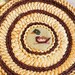 Vintage 12 Woven Straw Coil Circle Disc Wall Hanging - Etsy