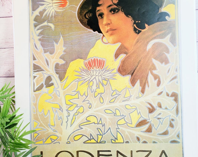 Vintage Show Advertising Poster for Opera Lorenza Libretto Illica ...