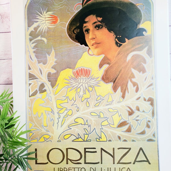 Vintage Opera Poster - Etsy