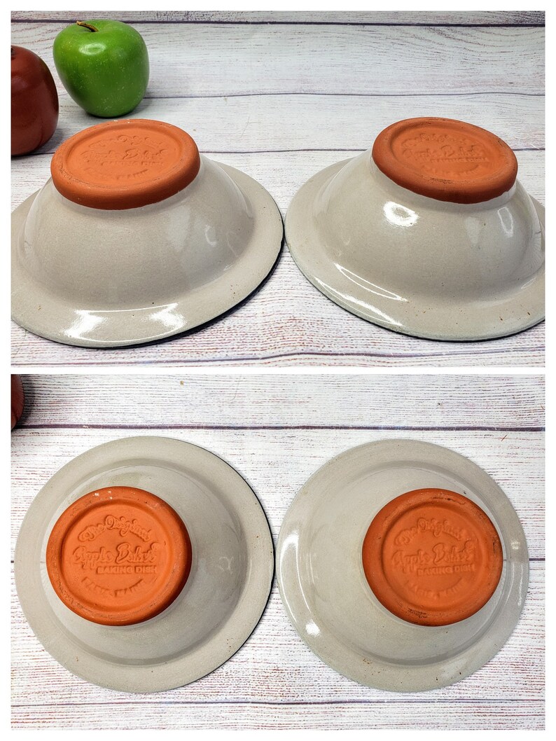 Vintage Pottery the Original Apple Baker Handmade Glazed - Etsy