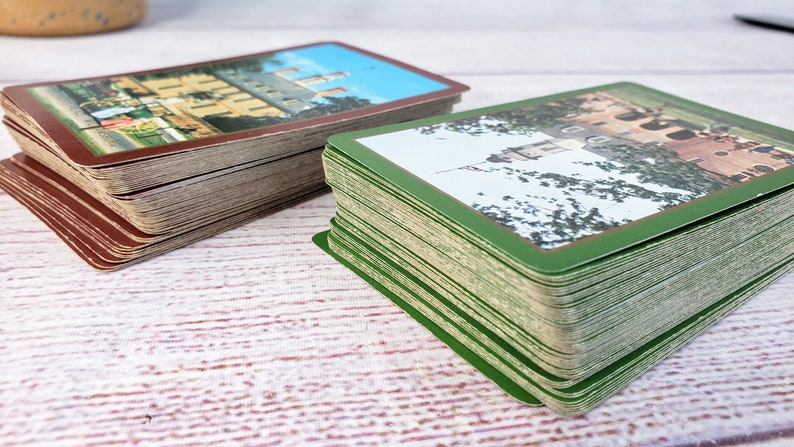 Double Deck of Vintage Playing Cards Williamsburg the Colonial - Etsy