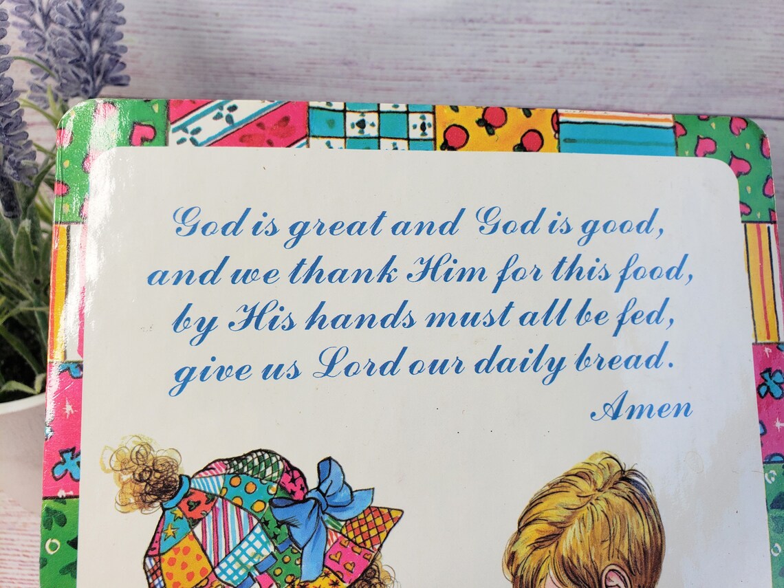Vintage Holly Hobbie & Robby Trivet Cork Hot Pad W/ Prayer - Etsy