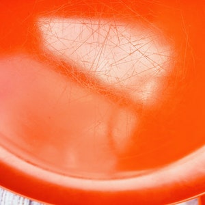 Vintage Melmac Plastic Breakfast Dishes 10 Piece, Retro Orange Cups ...