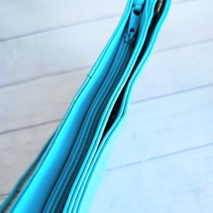 Vintage Turquoise Purse, 80s Crossbody Bag, Retro Fashion, Rare Find ...