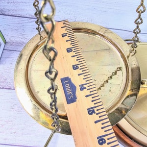 Art Deco Tabletop Clock With Decorative Balance Weight Scale and Brass ...