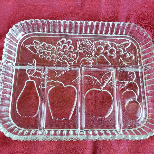 Crystal Fruit Plate - Etsy