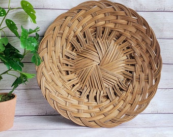 Large Flat Basket | Etsy