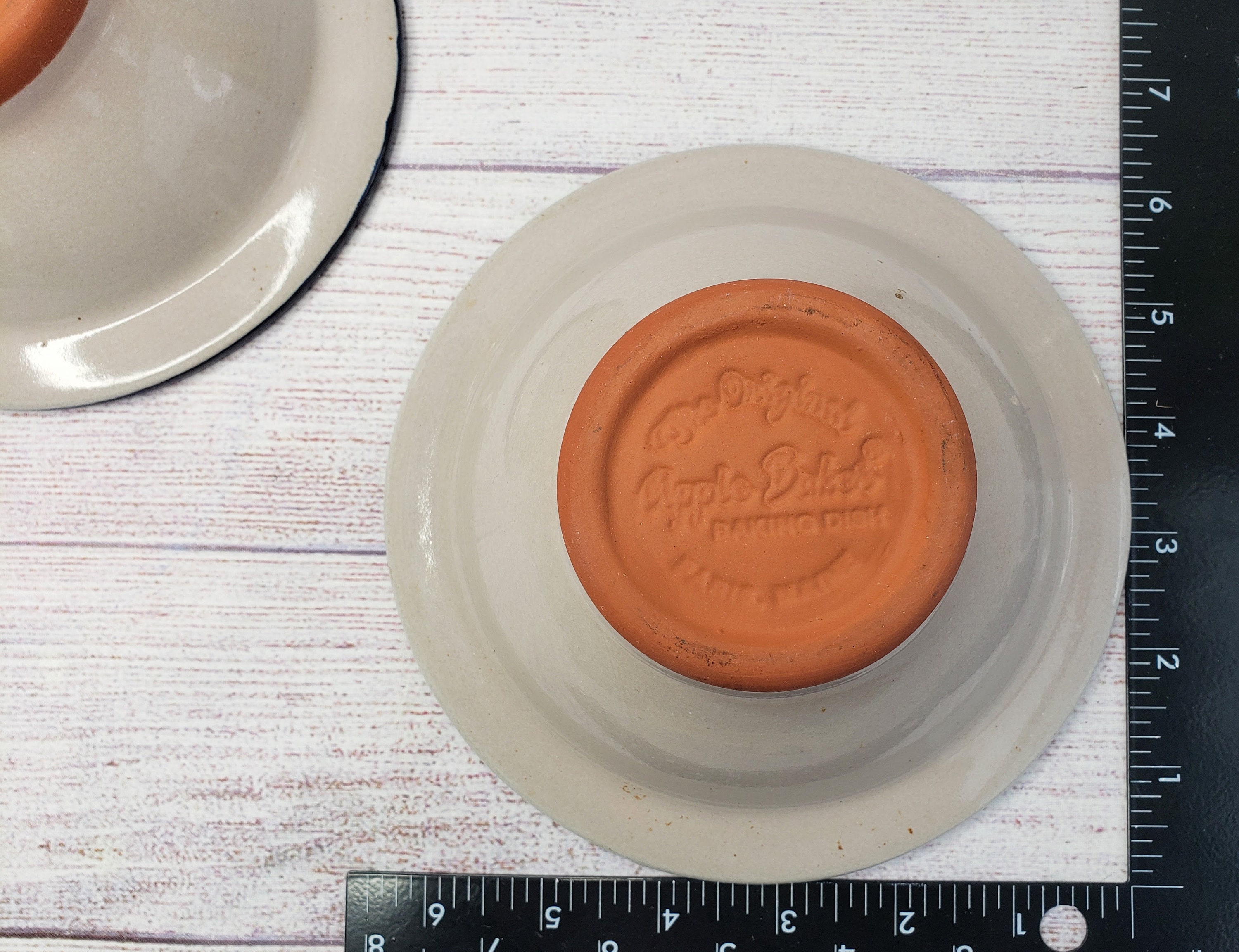 Vintage Pottery, the Original Apple Baker, Handmade Glazed Terracotta ...