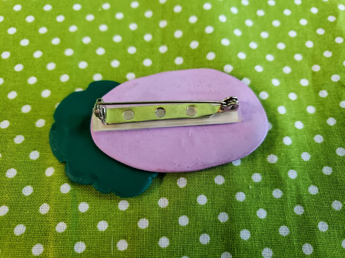 Polymer Clay Sculpture Tree Pin Uniquely Handcrafted Tree | Etsy