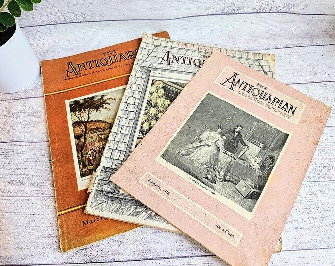 Antique Magazines the Antiquarian, Resources About Work of Art and ...