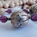 Classy and Elegant Stone and Glass Beaded Long Necklace, Champagne ...
