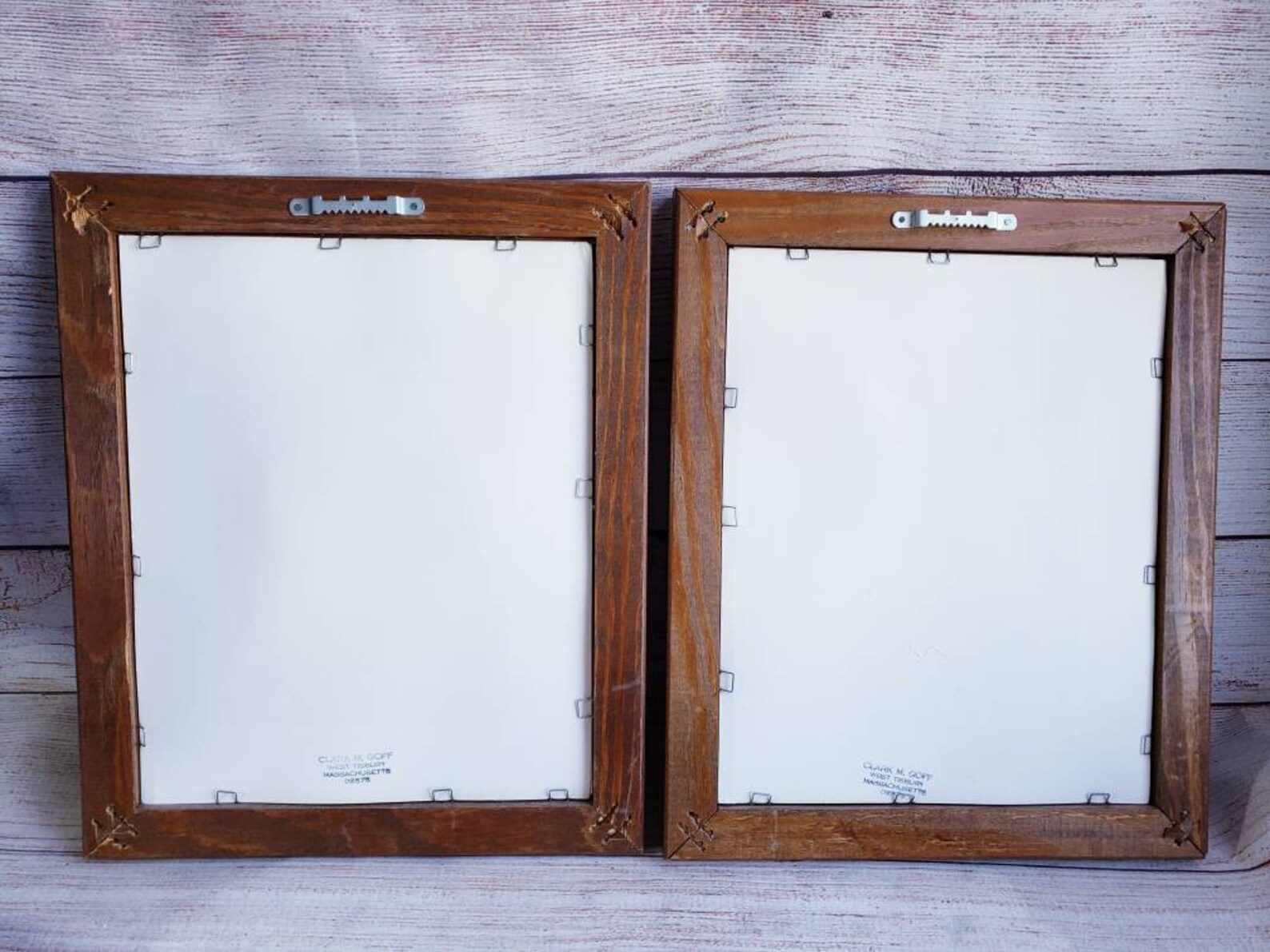 Framed Wall Hangings Clark M Goff Pen Ink Watercolor Drawing - Etsy