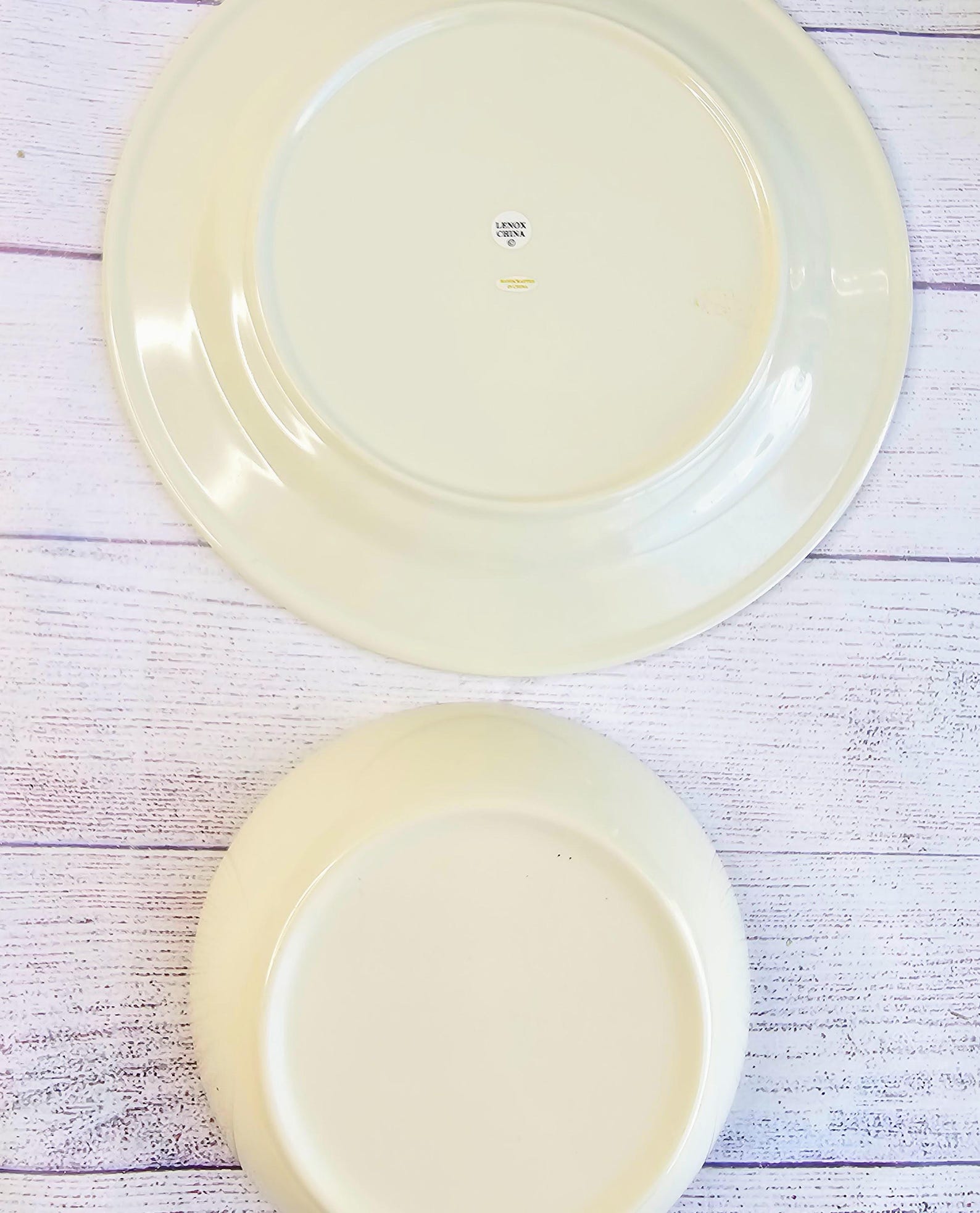 Vintage Lenox Plastic Christmas Dishes, Holly Berry Serving Plate and ...