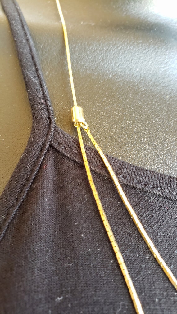 Elegant Versatile Cobra Chain Necklace with Adjustabl… - Gem