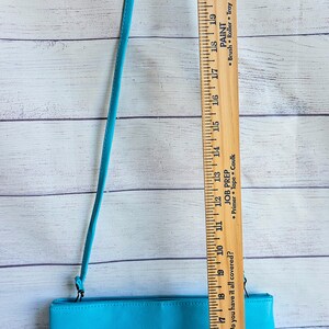 Vintage Turquoise Purse, 80s Crossbody Bag, Retro Fashion, Rare Find ...