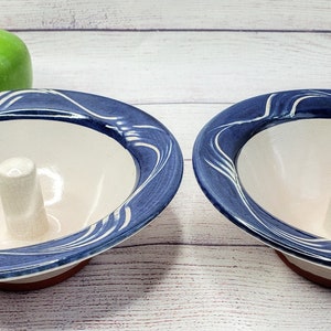 Vintage Pottery, the Original Apple Baker, Handmade Glazed Terracotta ...
