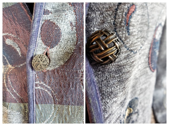 Vintage Tapestry Jacket Multi-Textured, Reversible Av… - Gem