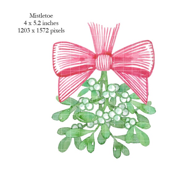 Hanging Mistletoe Clipart