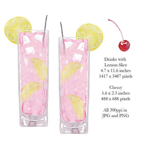 Pink Lemon Clip Art