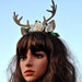 Deer Antler Headband Adult Antler Crown Headpiece Christmas - Etsy