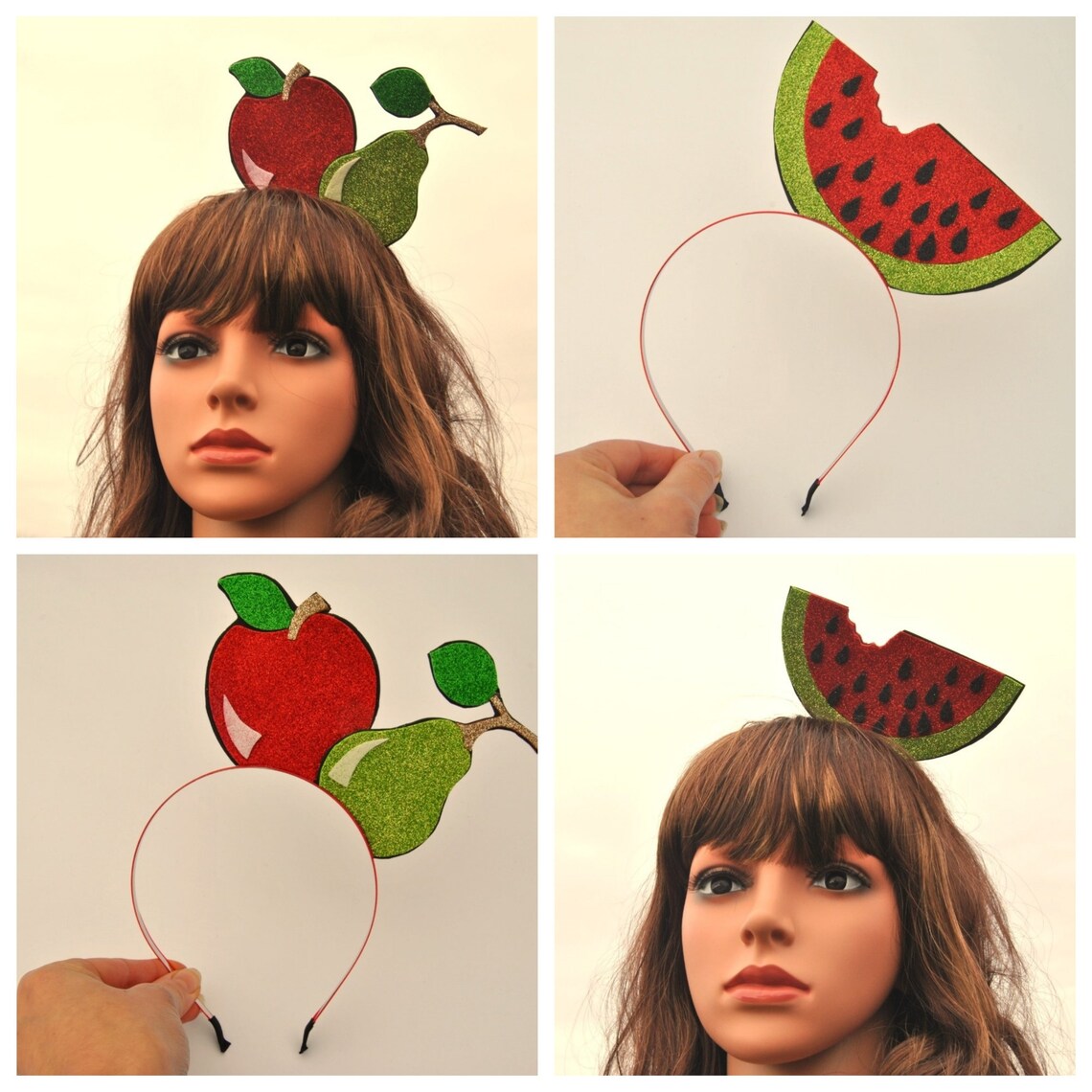 Fruit Headband: Tropical Costume Headpiece for Birthday Party - Etsy