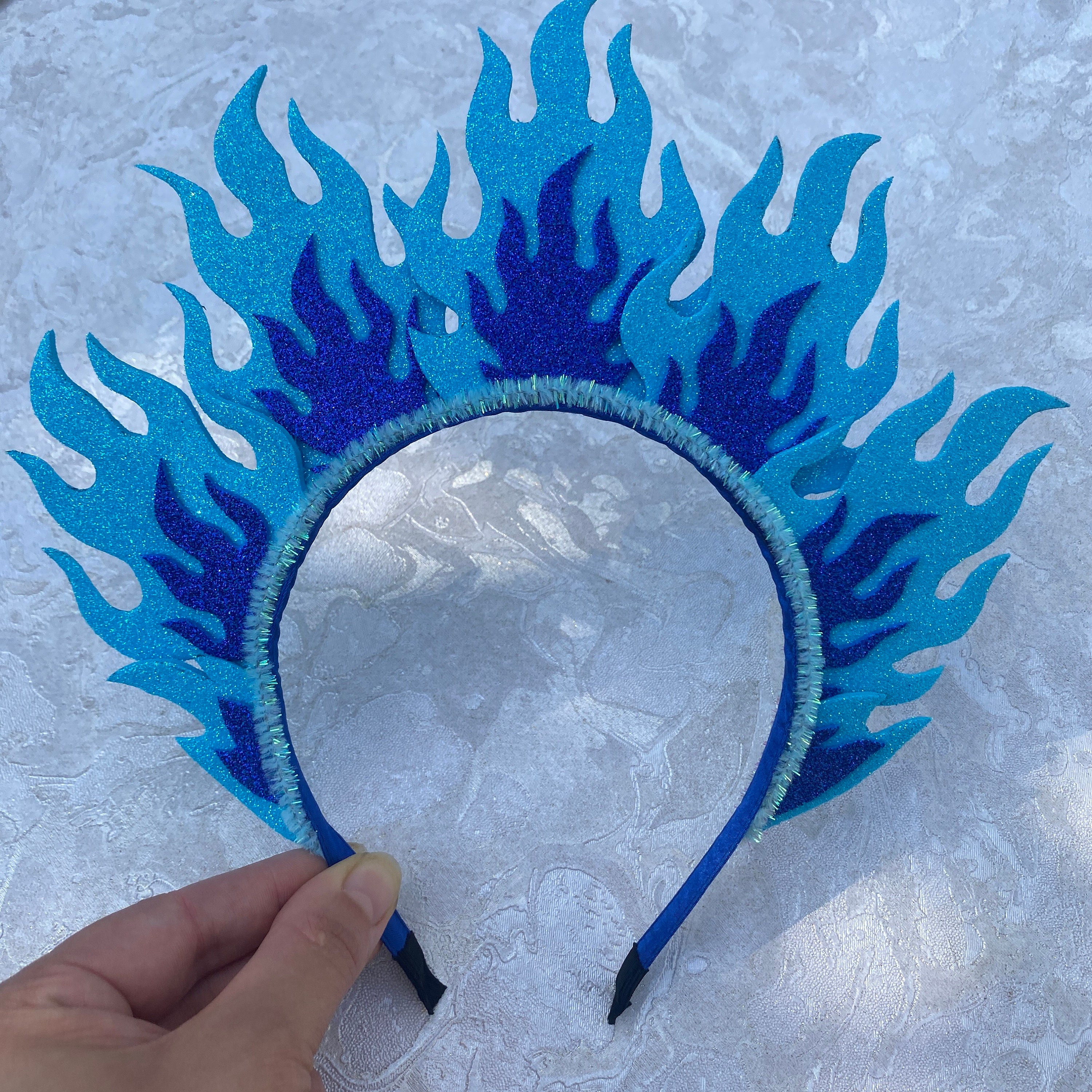 Fire Headband Flame Headdress Fire Costume for Women Halloween ...