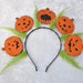 Pumpkin Headband Halloween Costume Pumpkin Crown Adult Child Black and ...