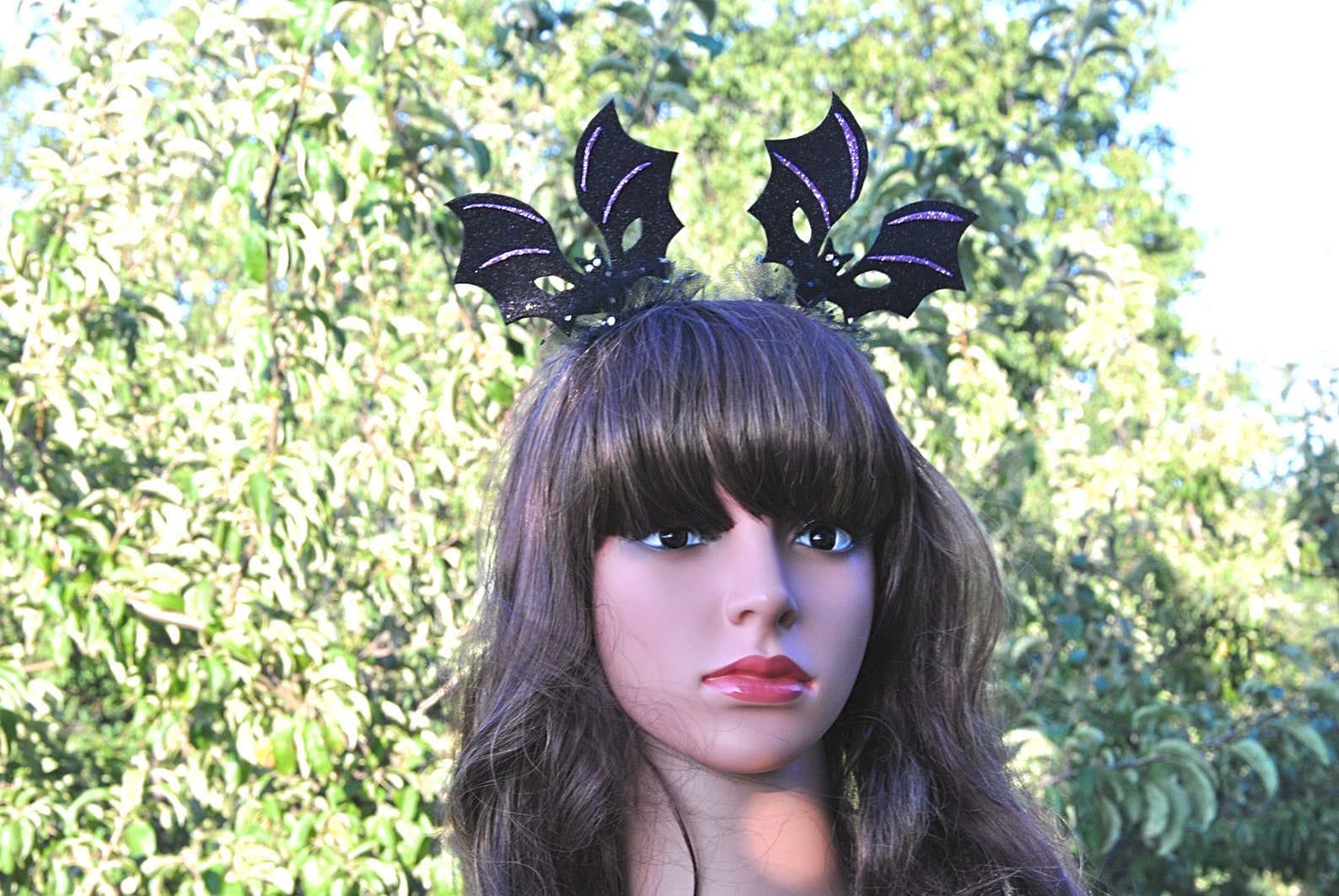 Halloween Crown Bat Headband Vampire Headpiece - Etsy
