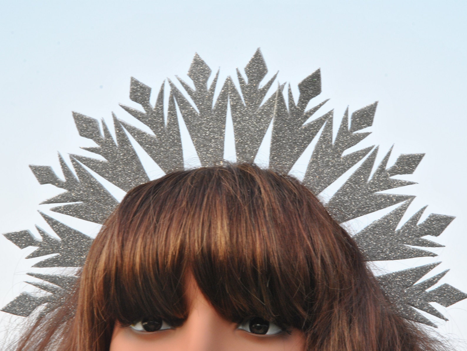Snowflake Tiara Snowflake Headband Christmas Snow Queen Crown Ice Queen ...