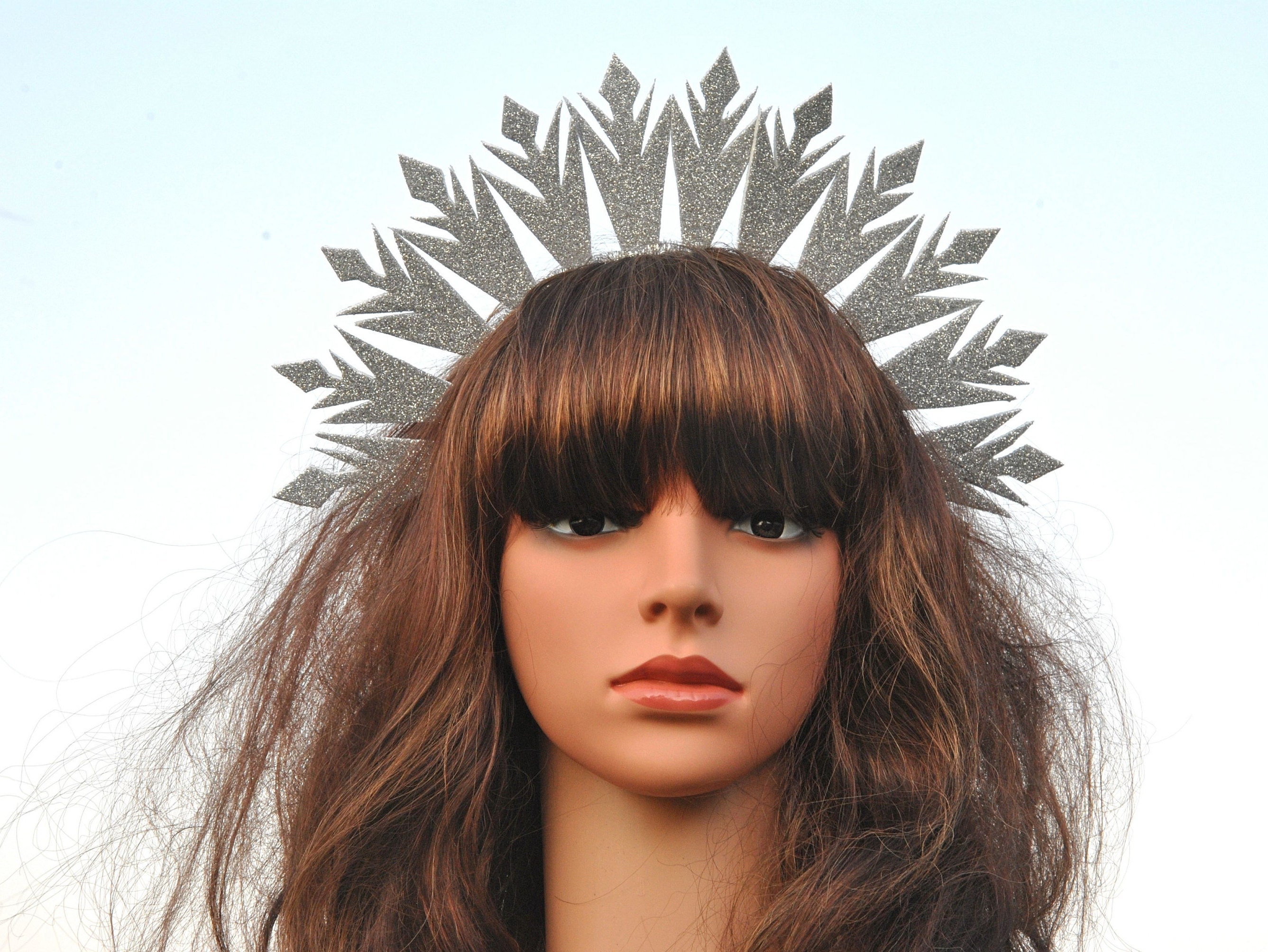Snowflake Tiara Snowflake Headband Christmas Snow Queen Crown - Etsy Canada