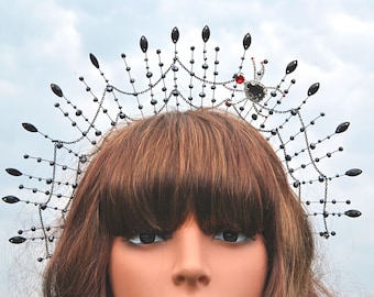 Spider Costumes- Halloween Headband -fascinators - Spider Headband - Etsy