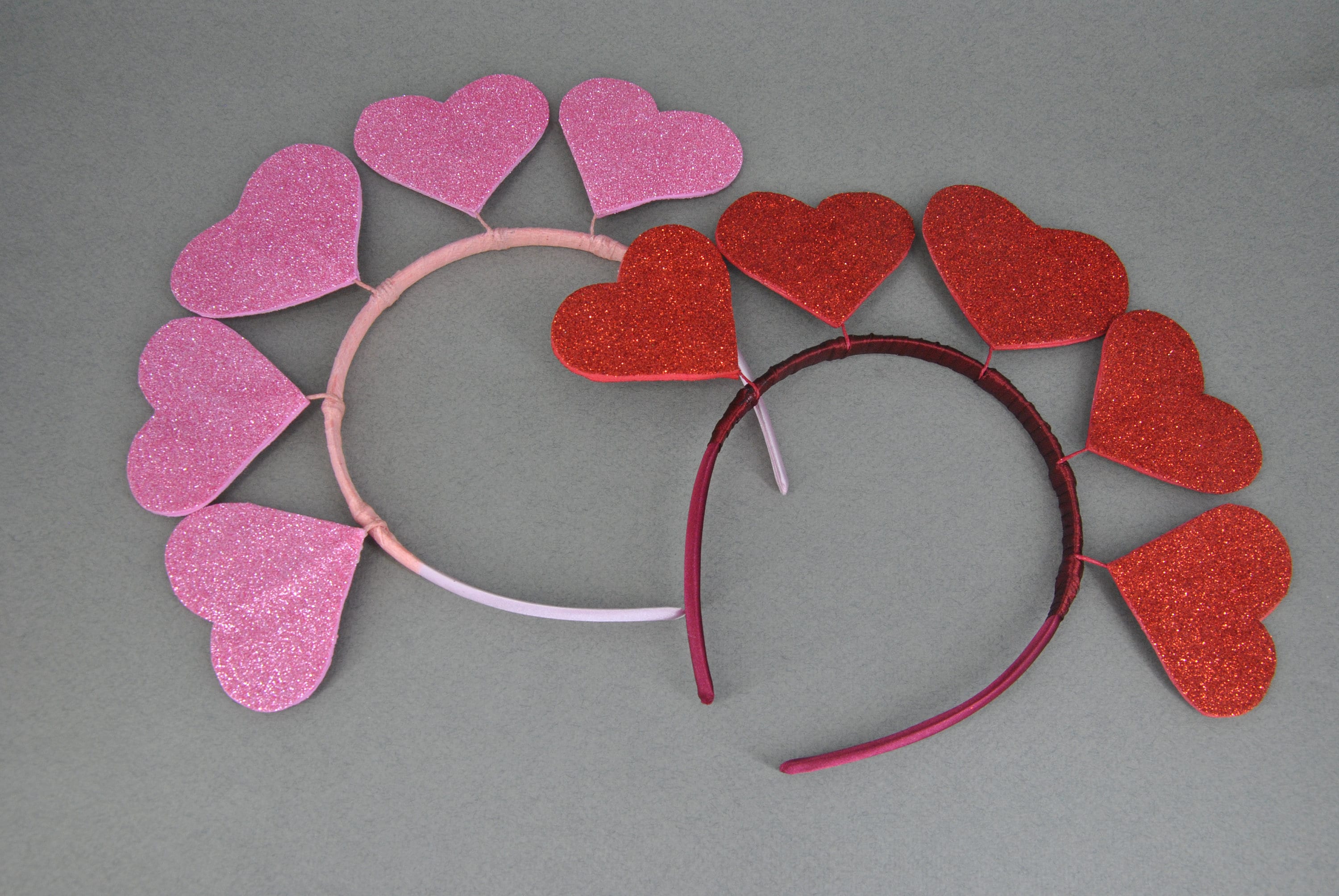 Queen of hearts crown Valentines headpiece red harts headdress | Etsy