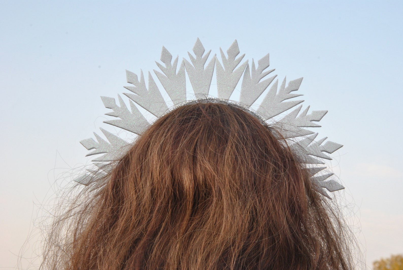 Snowflake Headband Christmas Tiara Crown Ice Queen Headpiece - Etsy