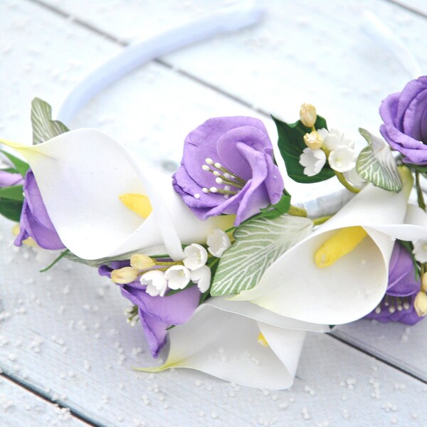 Purple Calla Lily - Etsy