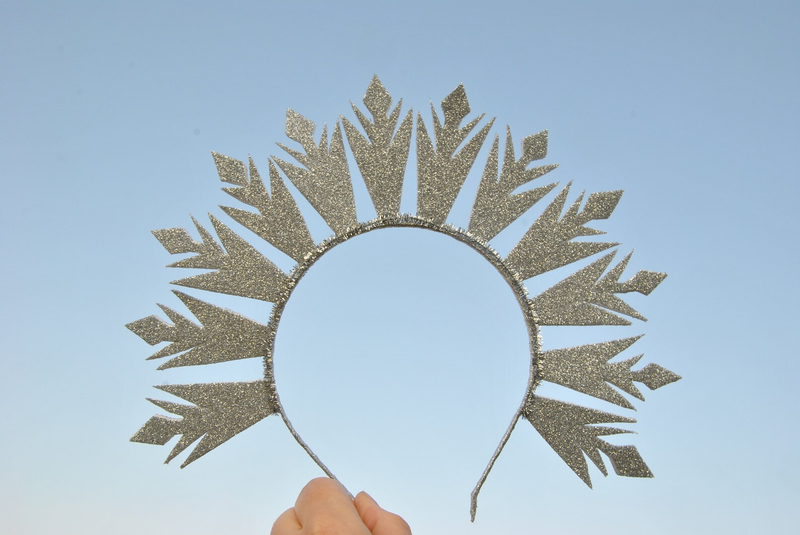 Snowflake Headband Christmas Tiara Crown Ice Queen Headpiece - Etsy