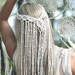 Macrame Veil, Macrame Wedding Veil, Boho Veil, Macrame Hairpiece ...
