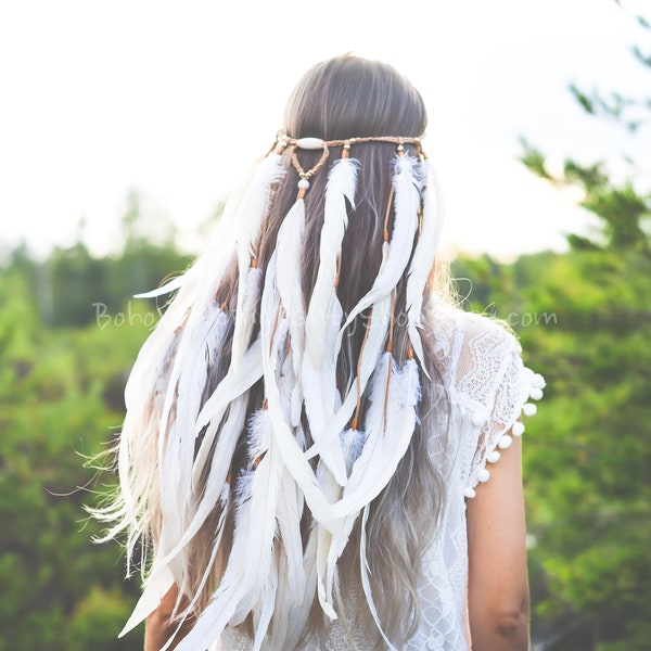 Boho Headpiece - Etsy