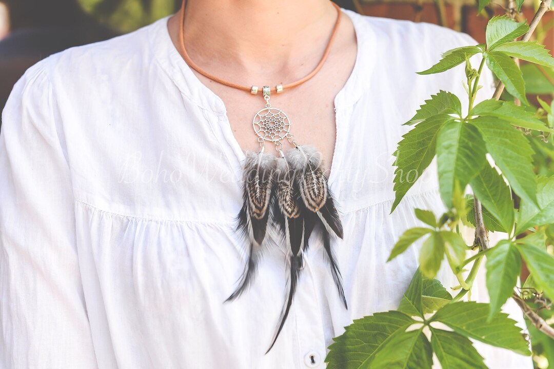 Feather Necklace, Feather Pendant, Feather Charm, Feather Pendant ...