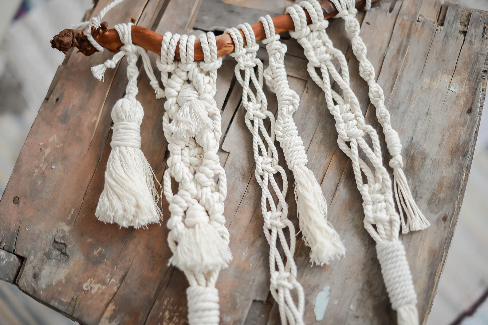 Macrame Wall Hanging, Small Macrame Wall Hanging, Bohemian Home Decor ...