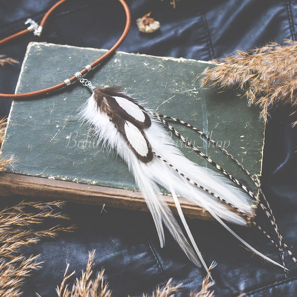 Feather Necklace - Etsy