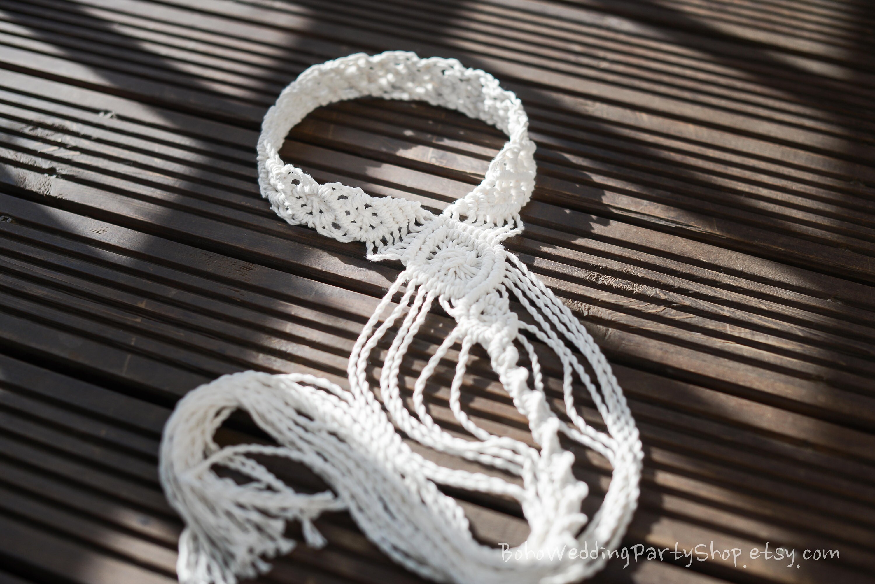 Macrame Veil Macrame Wedding Veil Boho Veil Macrame - Etsy