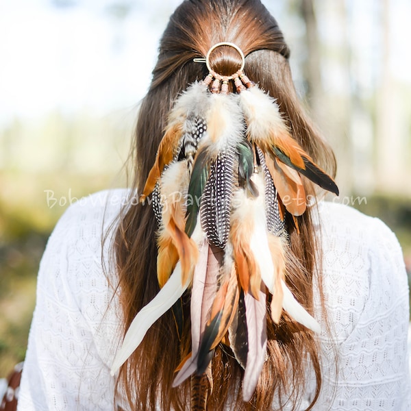 Boho Headpiece - Etsy