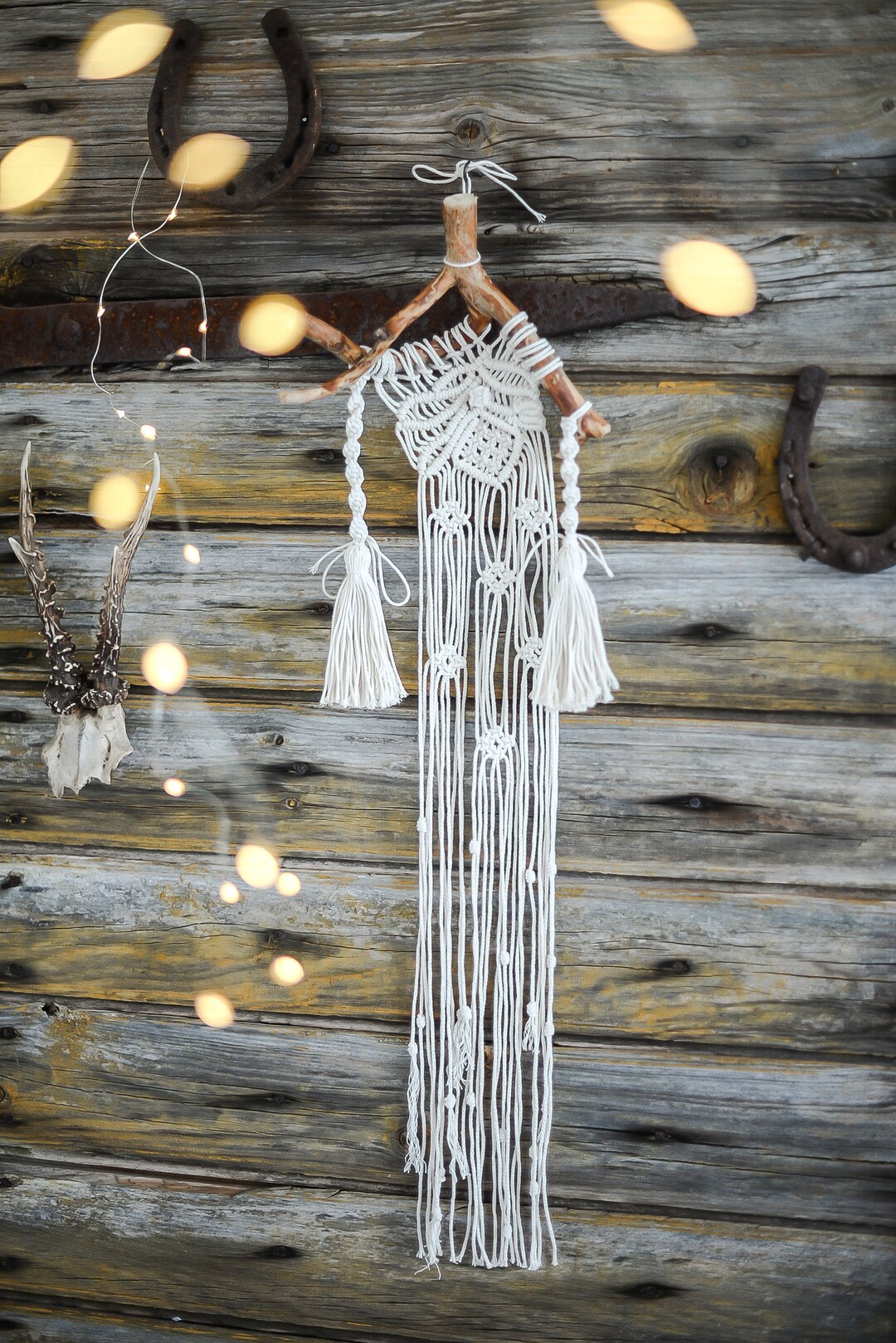 Macrame Wall Hanging, Boho Macrame Wall Hanging, Bohemian Home Decor ...